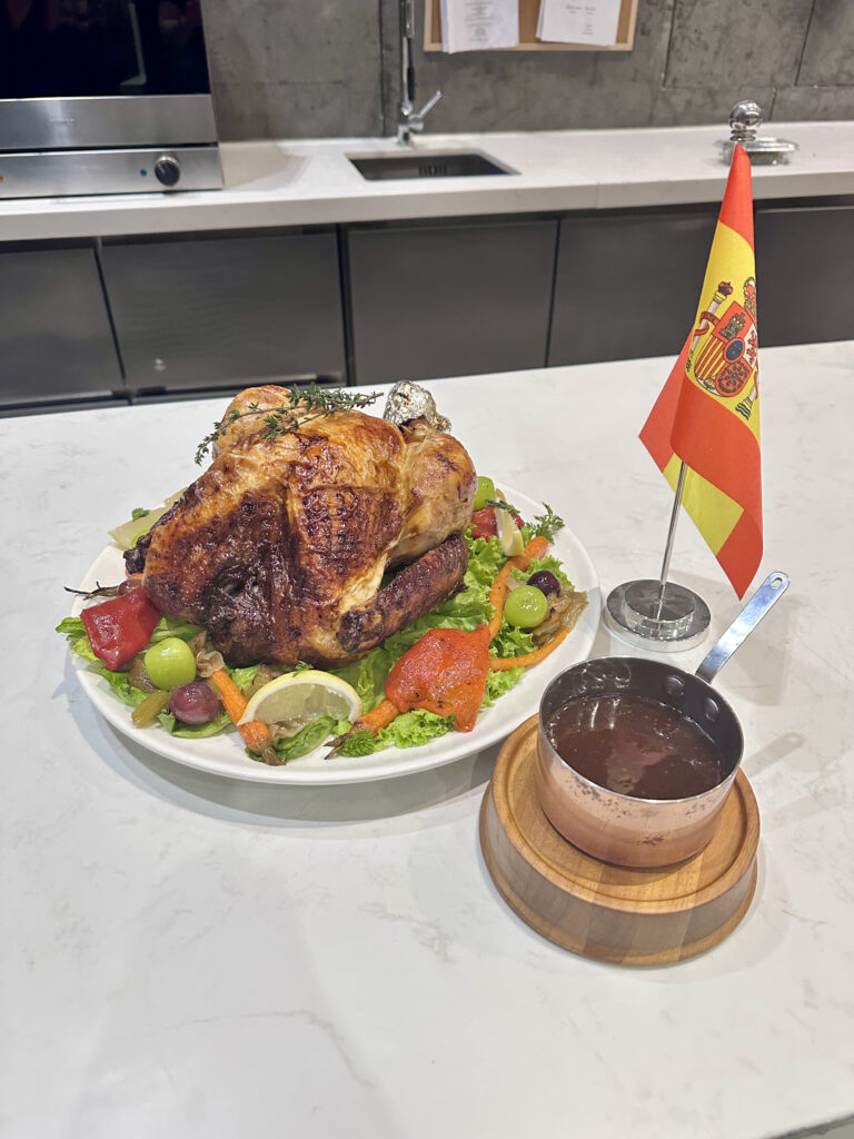 Seasonal Roast Turkey at SÓPA | Spanish Fine Dining in Bangkok